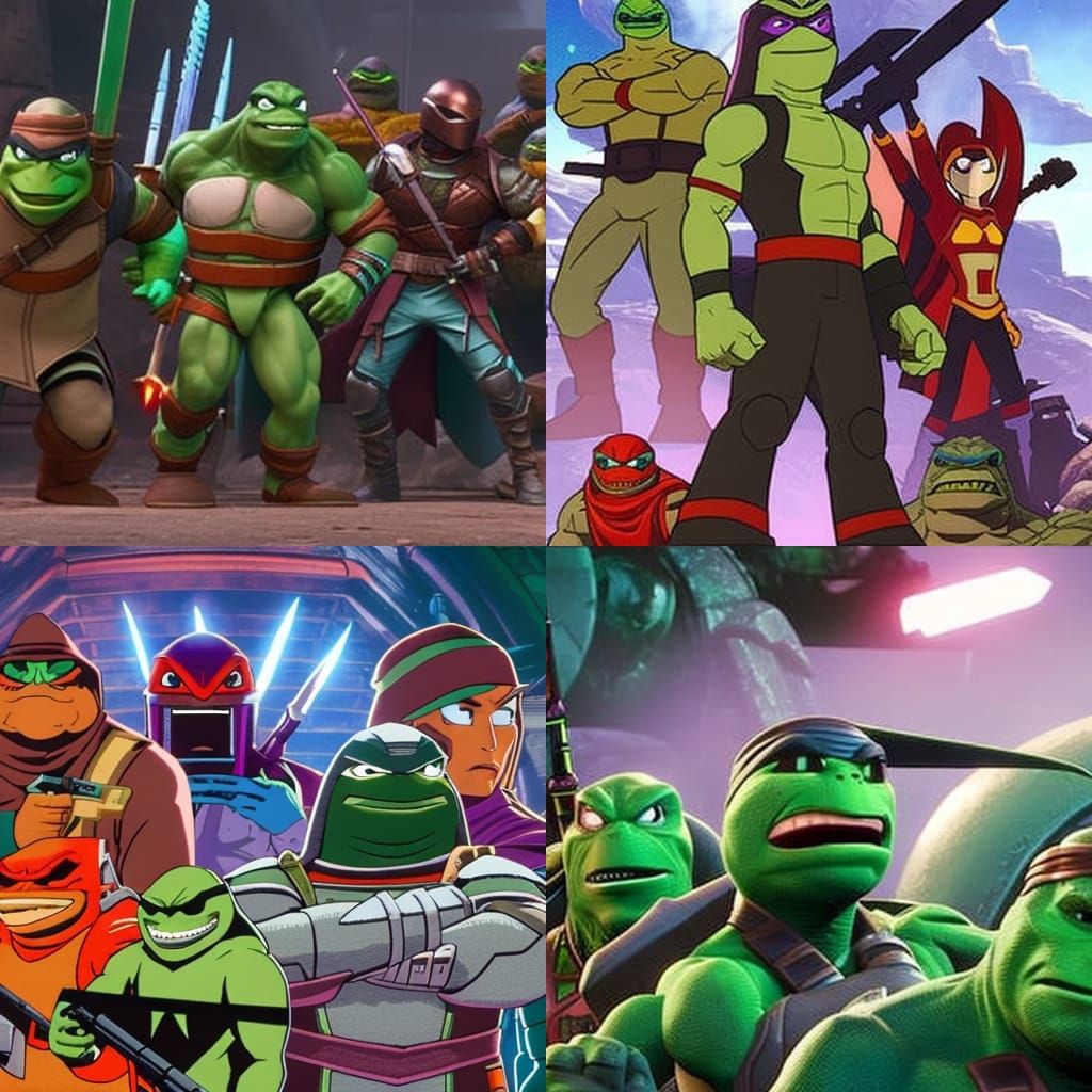 Character profiles for the Teenage mutant ninja turtles sewer pizza party death match Mutagenic ...