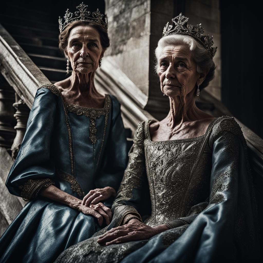Old queens. - AI Generated Artwork - NightCafe Creator