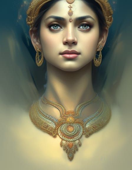 Anciant Indian female - AI Generated Artwork - NightCafe Creator