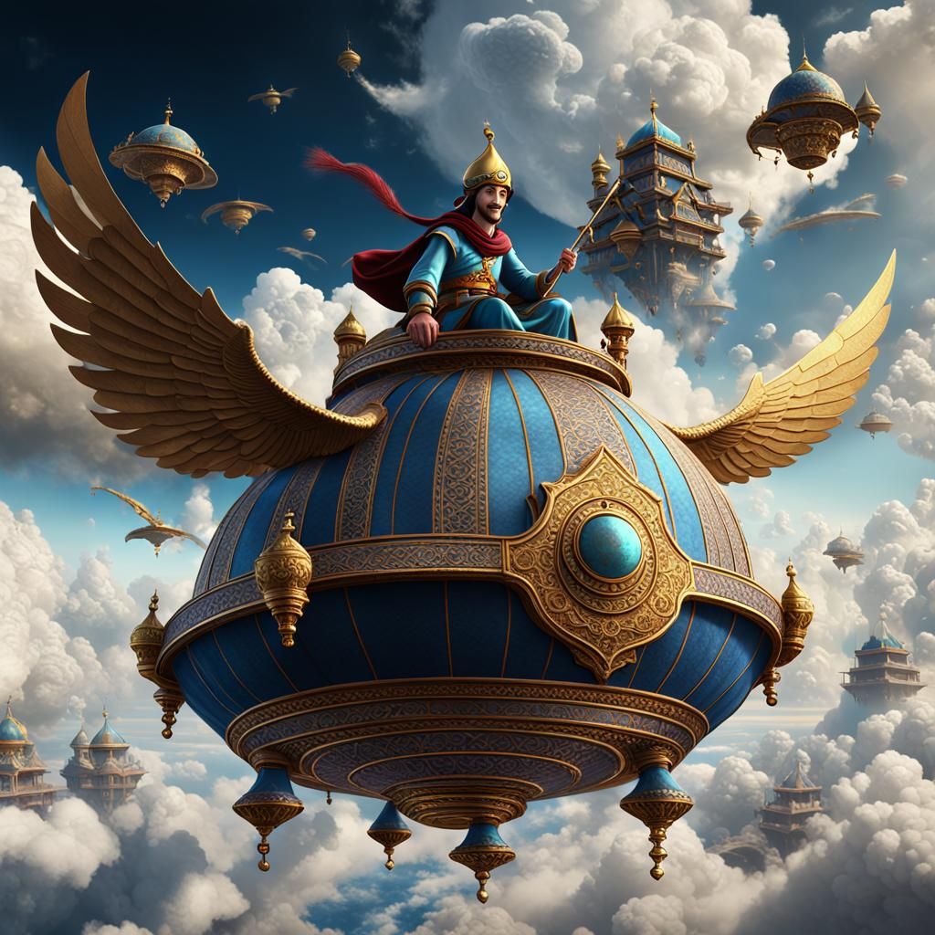 Aladdin with safety helmet - AI Generated Artwork - NightCafe Creator