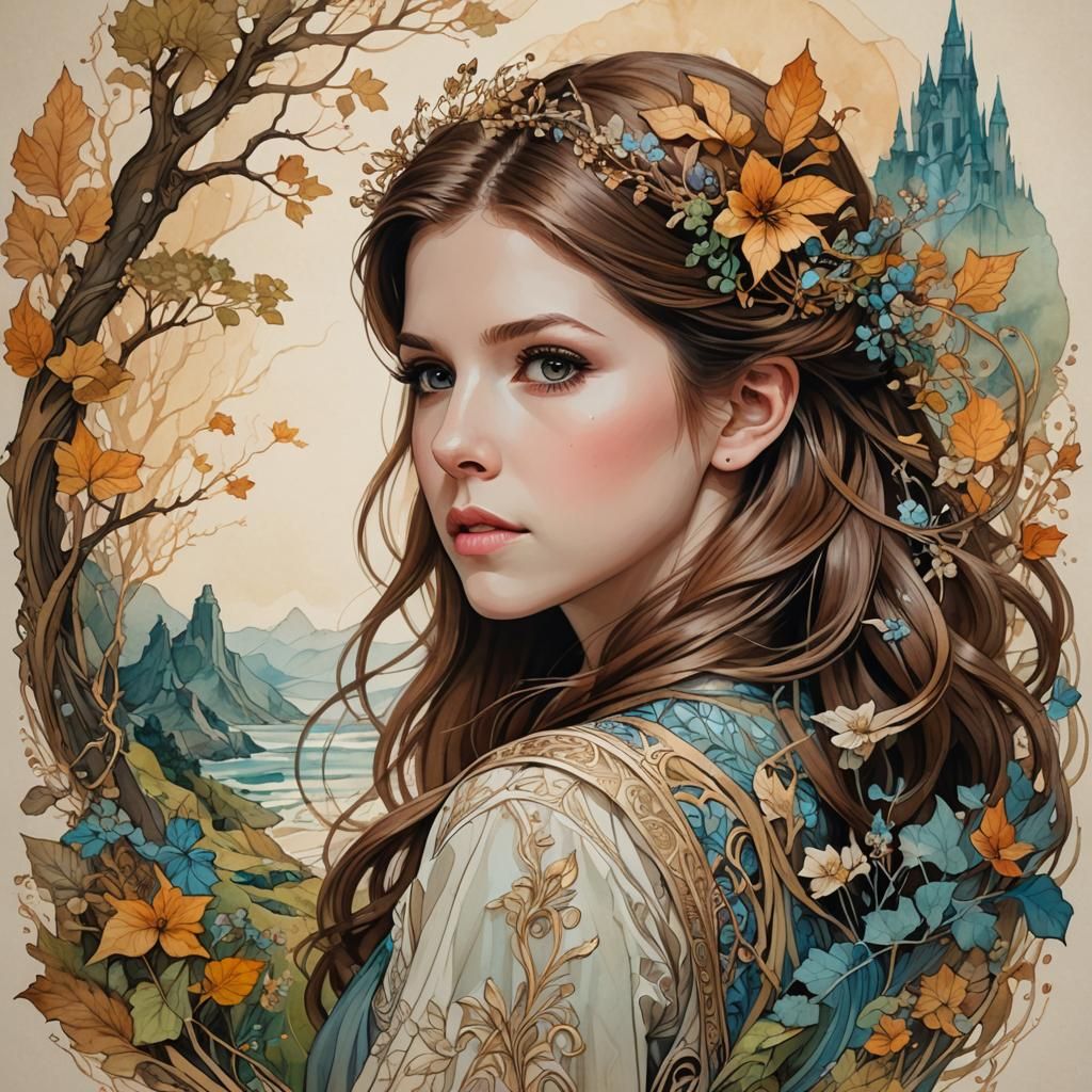 Fantasy portrait - AI Generated Artwork - NightCafe Creator