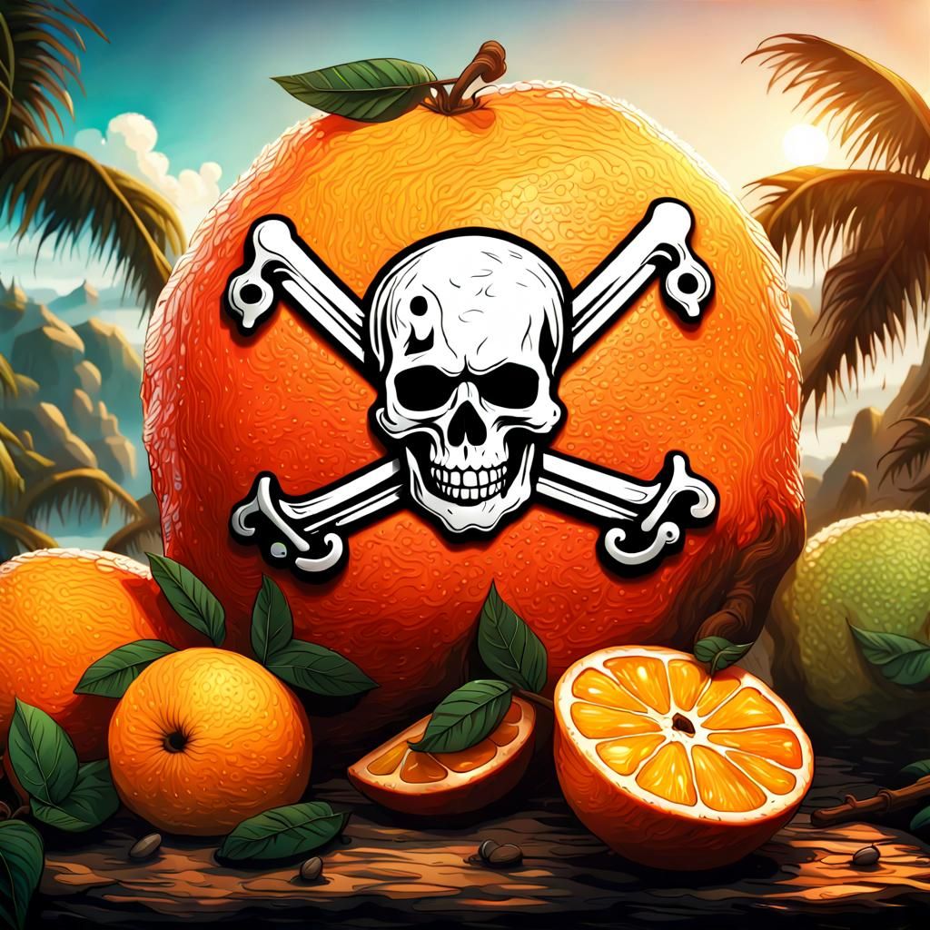 Orange pirates - AI Generated Artwork - NightCafe Creator