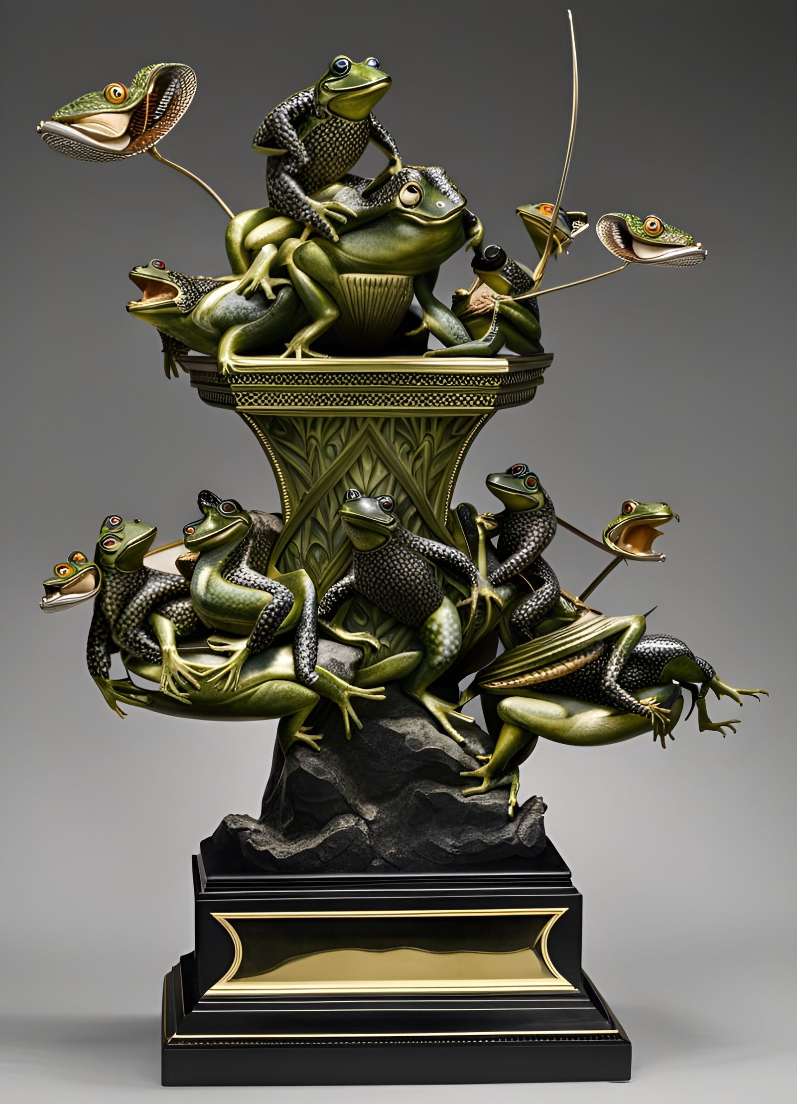 Best frog catcher trophy, by volume - AI Generated Artwork - NightCafe ...