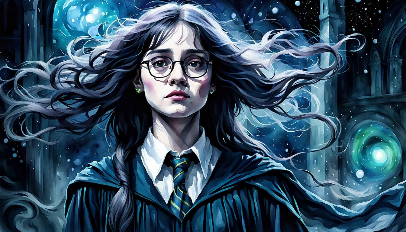 Moaning Myrtle ( Myrtle Elizabeth Warren ) - AI Generated Artwork ...