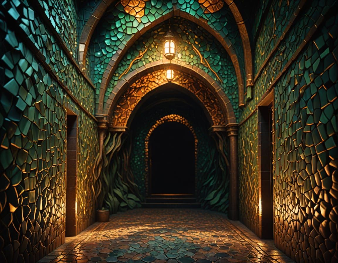 Echoes of the Abyss: A Cavernous Mosaic