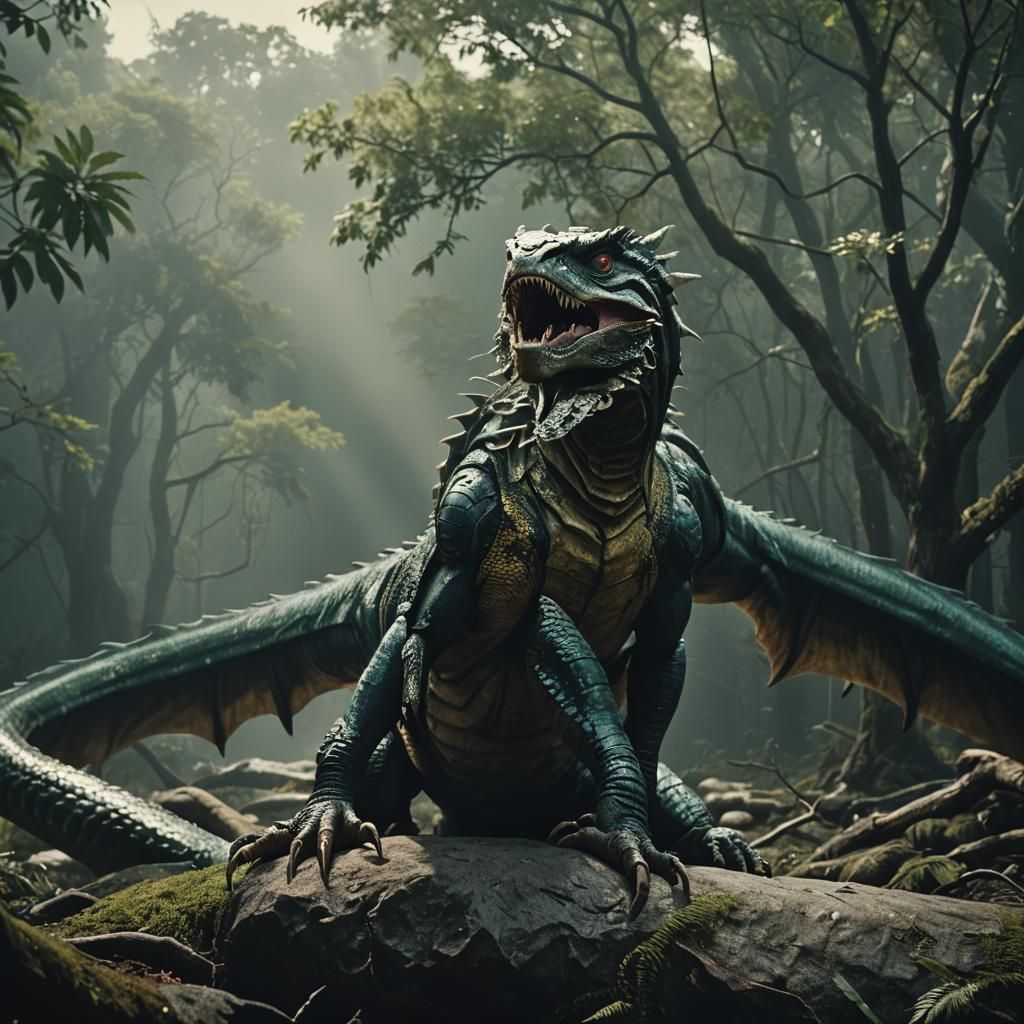 the Basilisk - AI Generated Artwork - NightCafe Creator