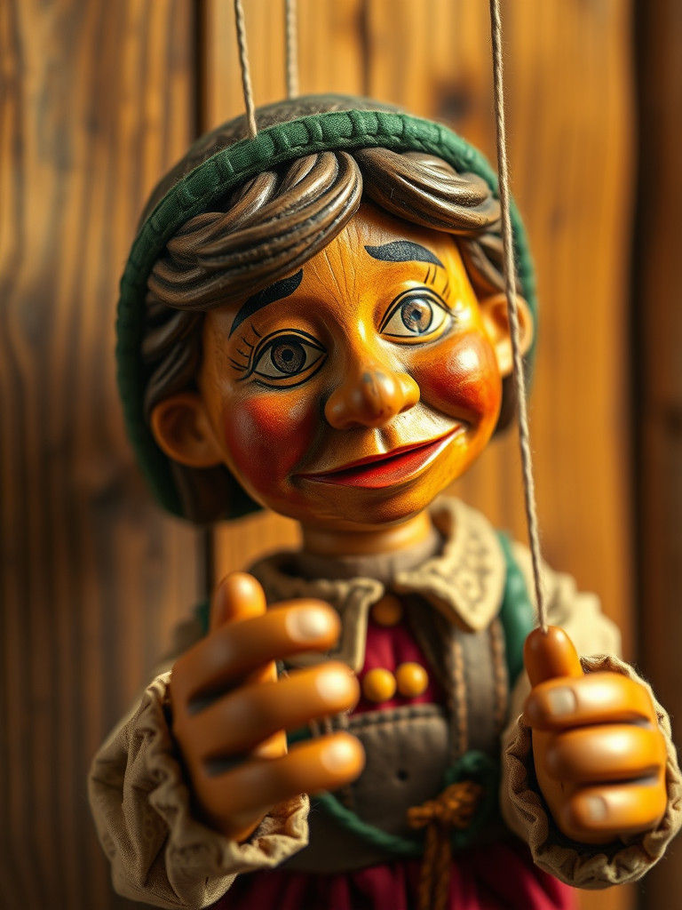 Traditional German hand puppet - Traditional German Hand Pup...
