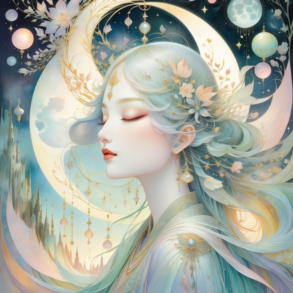 Mystic Princess - AI Generated Artwork - NightCafe Creator