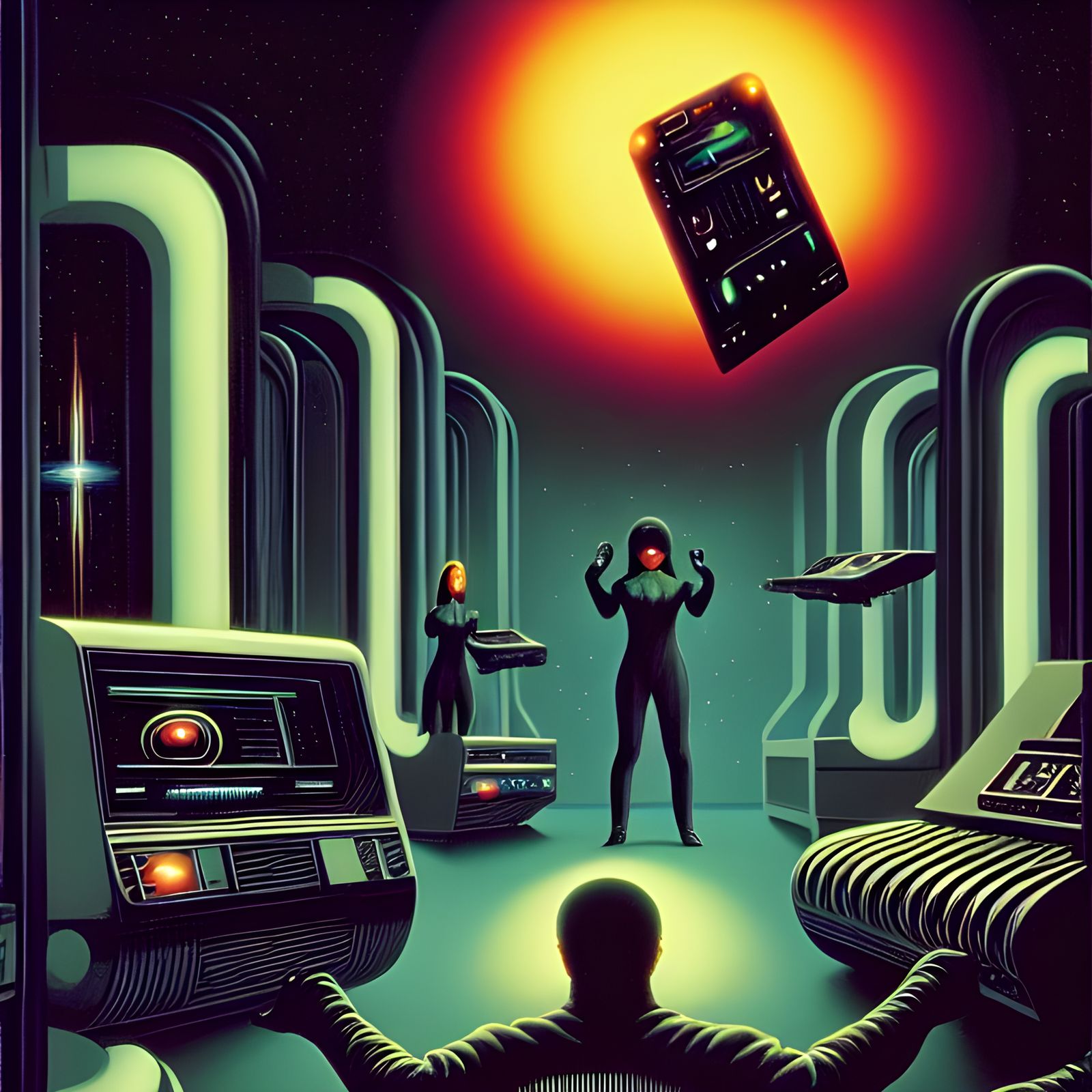 The Matrix Room cassette futurism, liminal space, liminal, retro ...