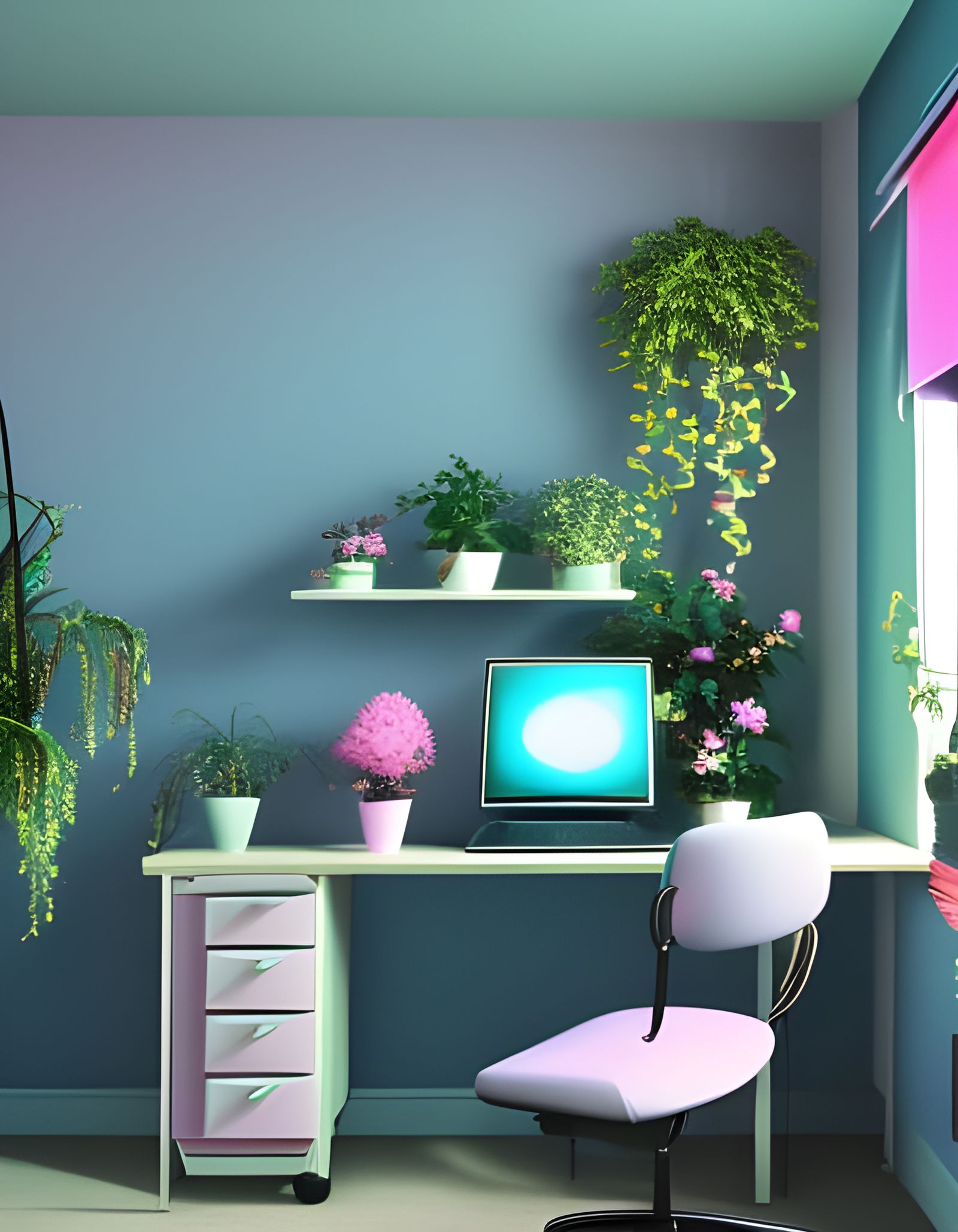 Dreamcore Office - AI Generated Artwork - NightCafe Creator