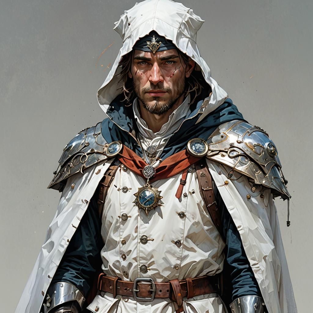 White Cloak - AI Generated Artwork - NightCafe Creator