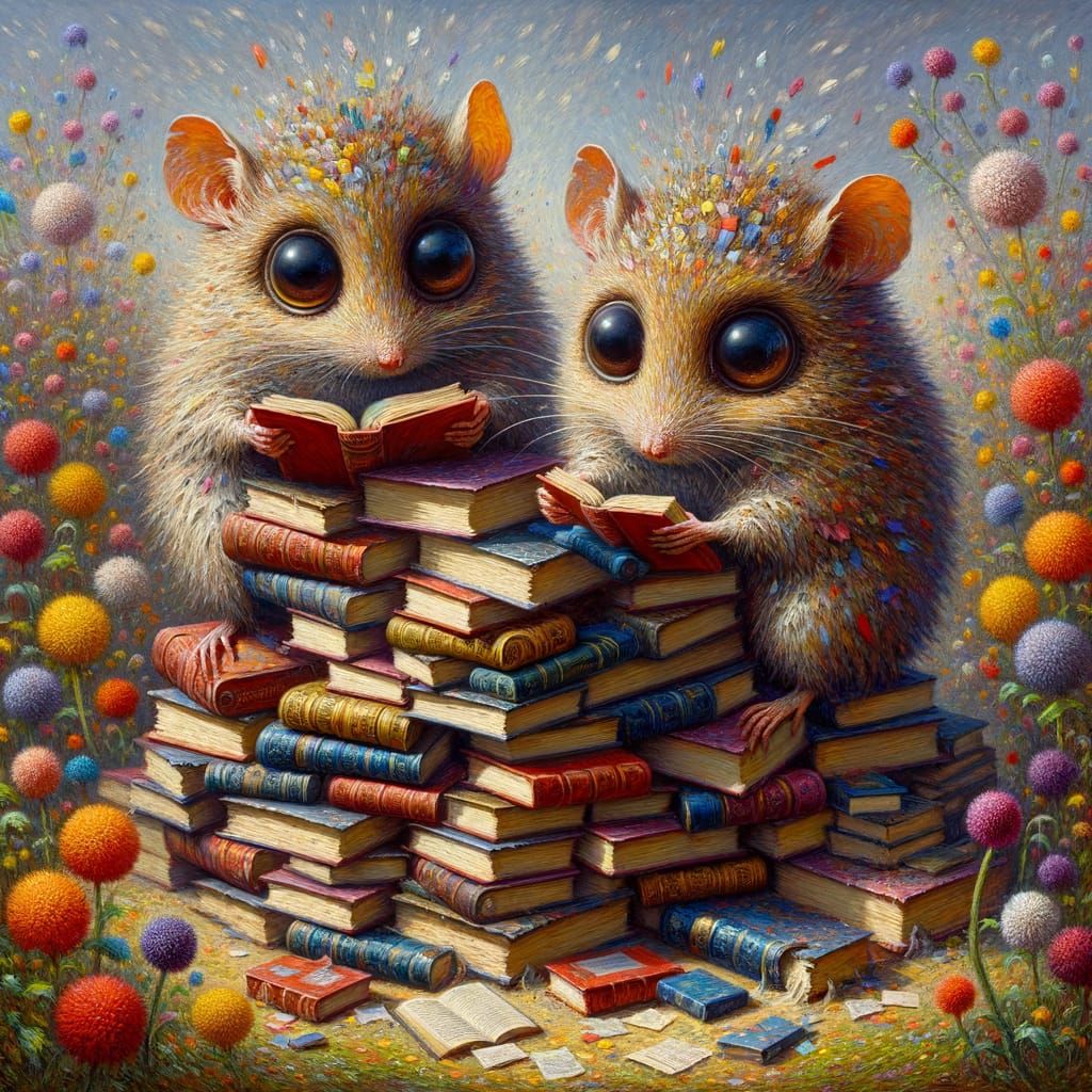 Book Mice - Book Mice