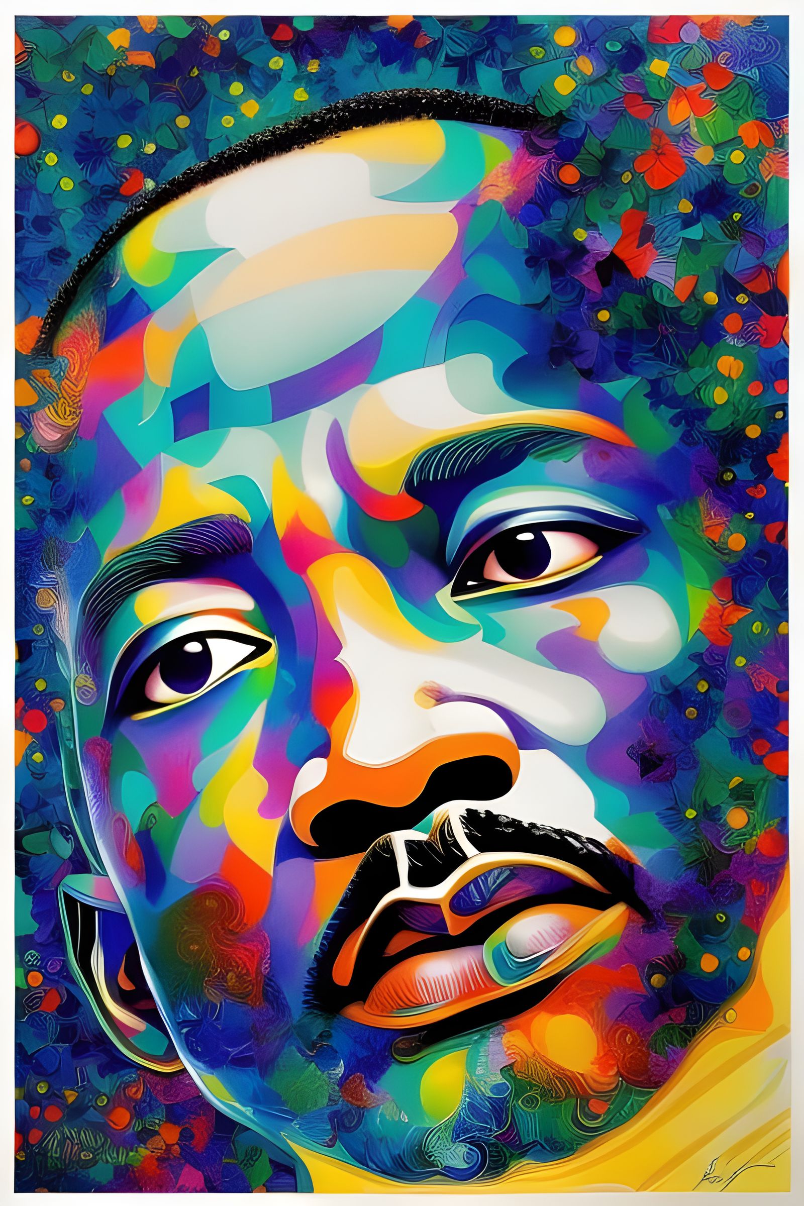 MLK II - AI Generated Artwork - NightCafe Creator