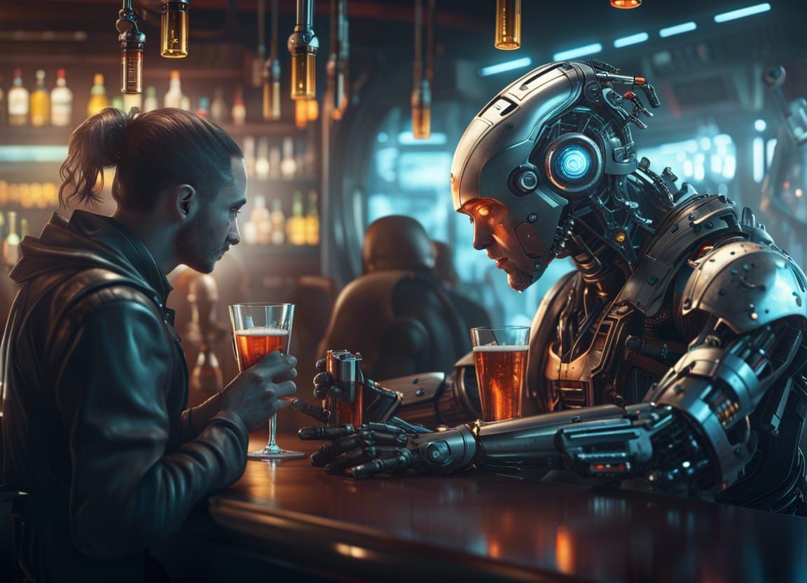 Sure, beer is good but with a shot of 10W30 it's GREAT! - AI Generated ...