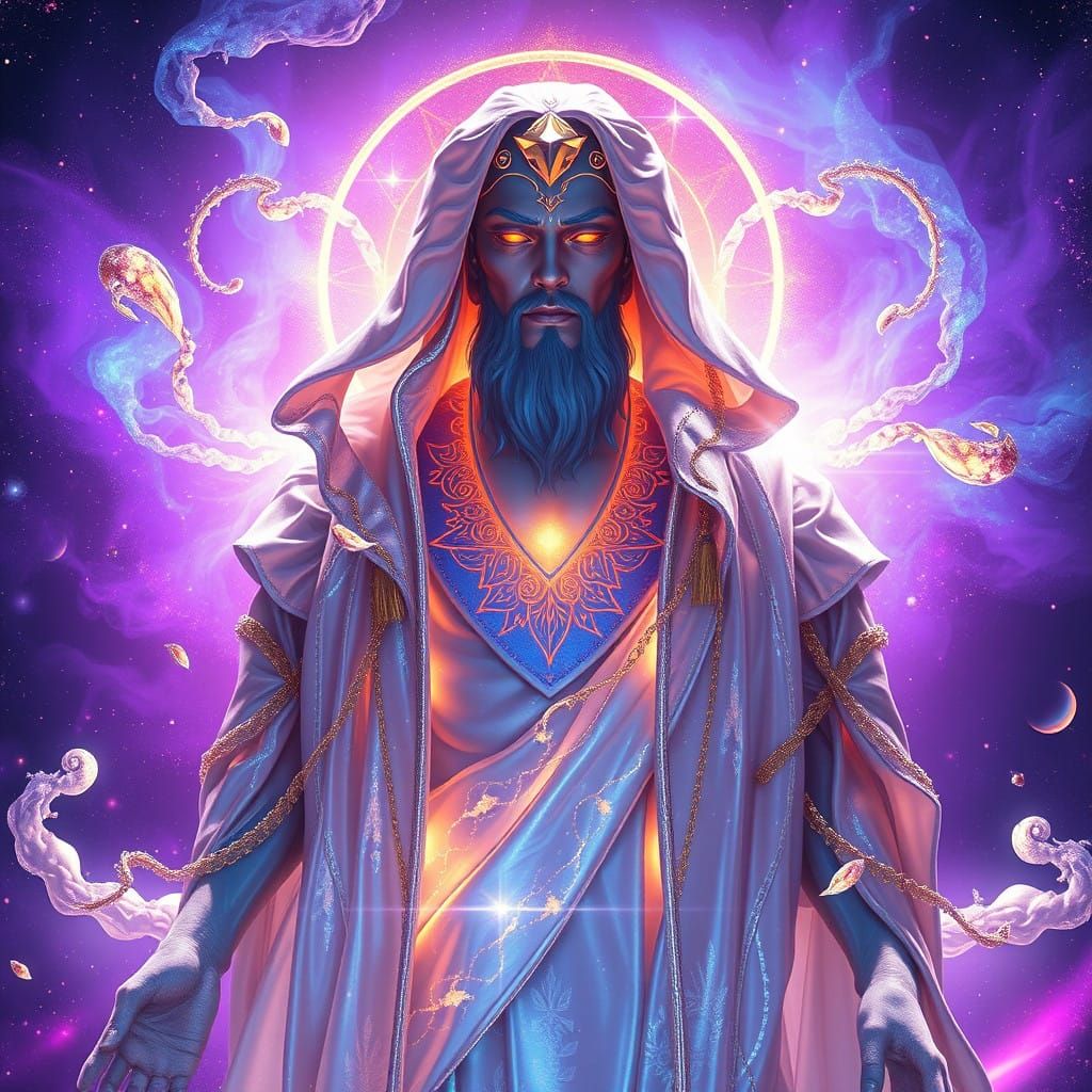 a god of the comos - Majestic Cosmos God Radiates Ancient Po...