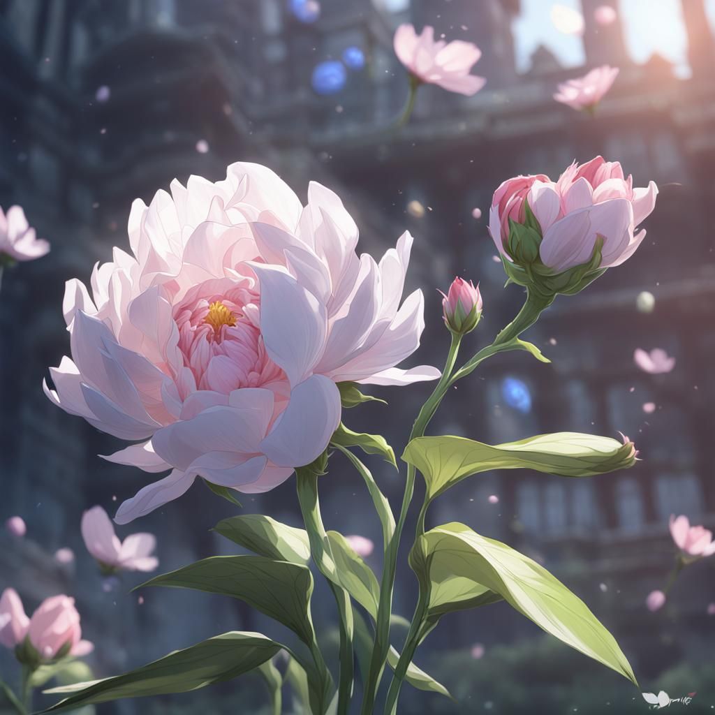 blossoming flower - AI Generated Artwork - NightCafe Creator