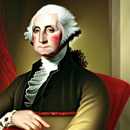 George Washington - AI Generated Artwork - NightCafe Creator