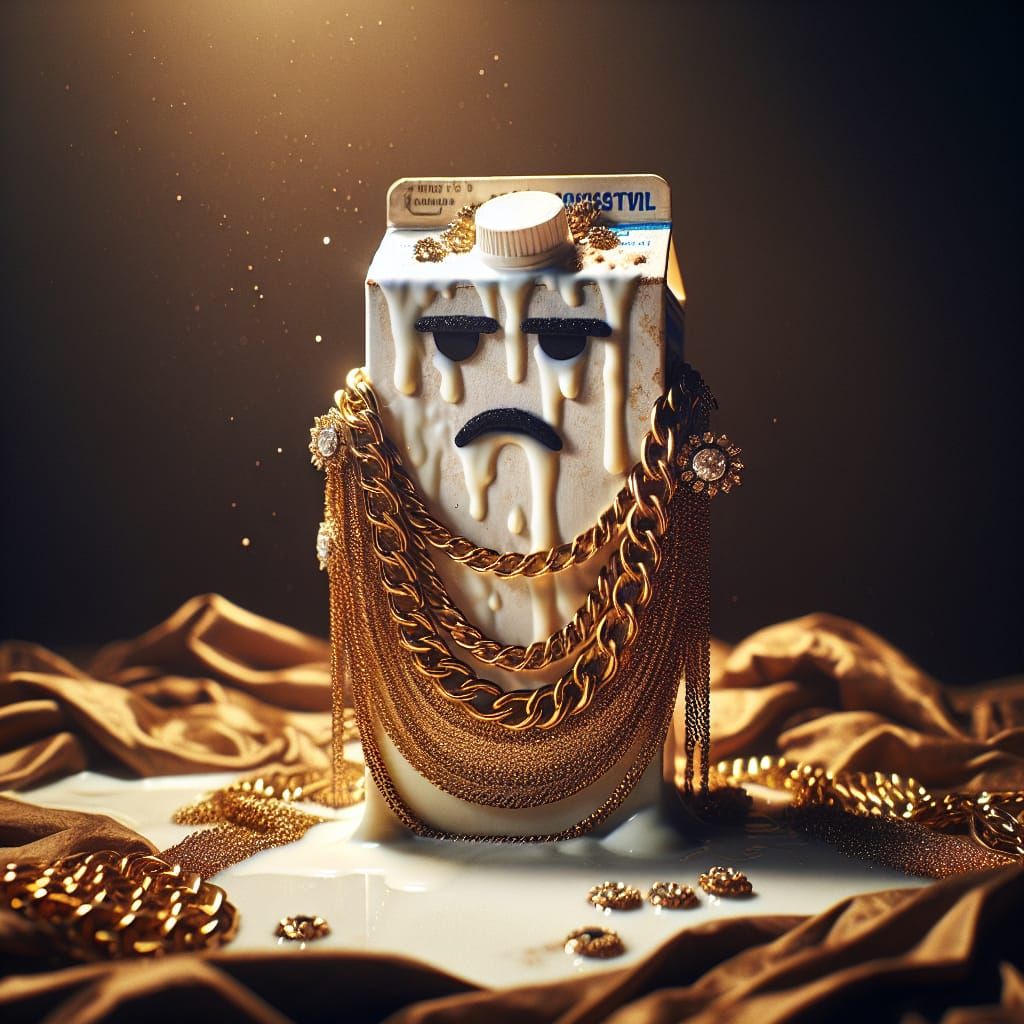 Spoiled milk - AI Generated Artwork - NightCafe Creator