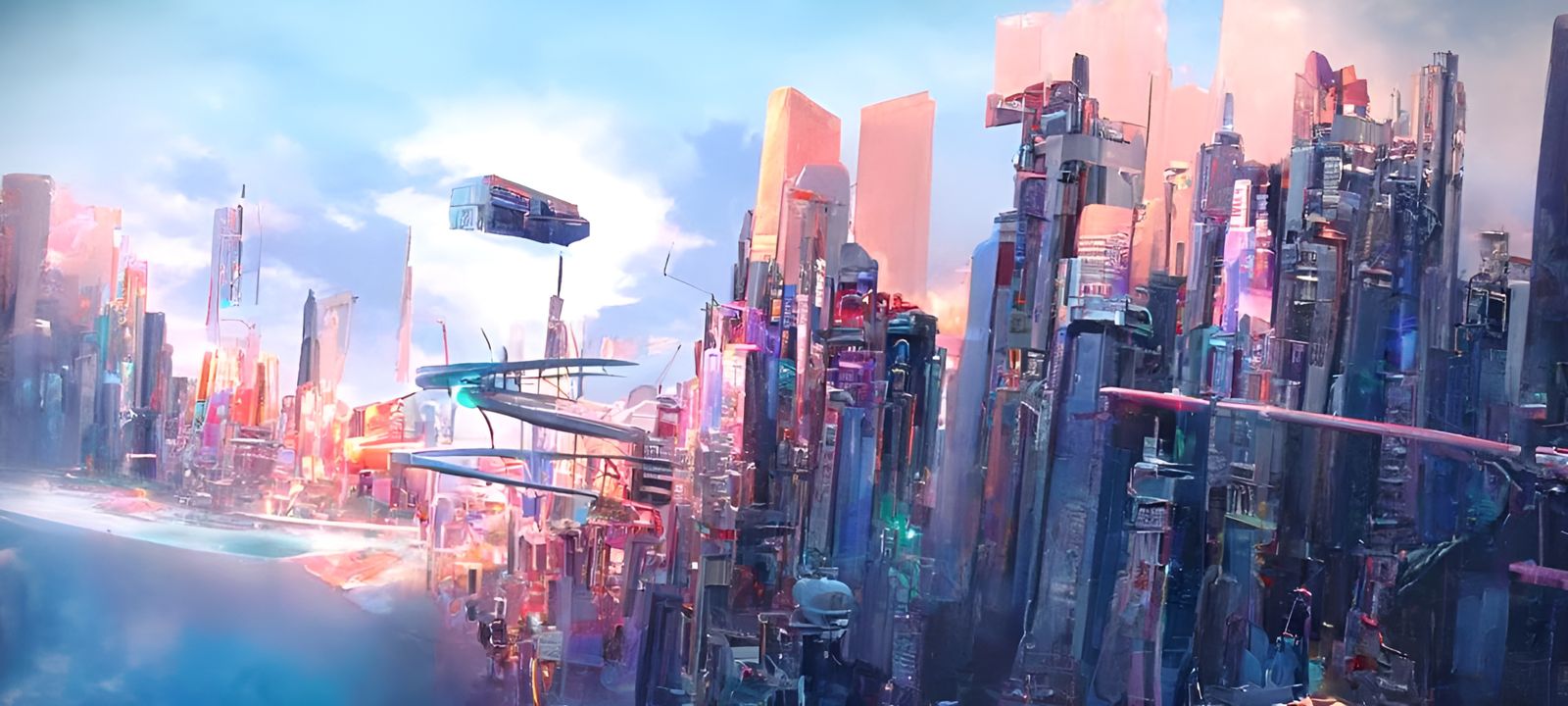 Neo-Miami 2077 - AI Generated Artwork - NightCafe Creator