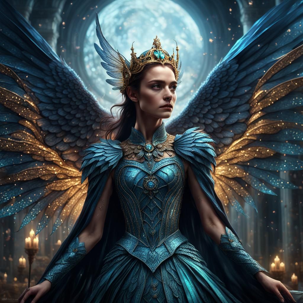 Queen of the Fae - AI Generated Artwork - NightCafe Creator