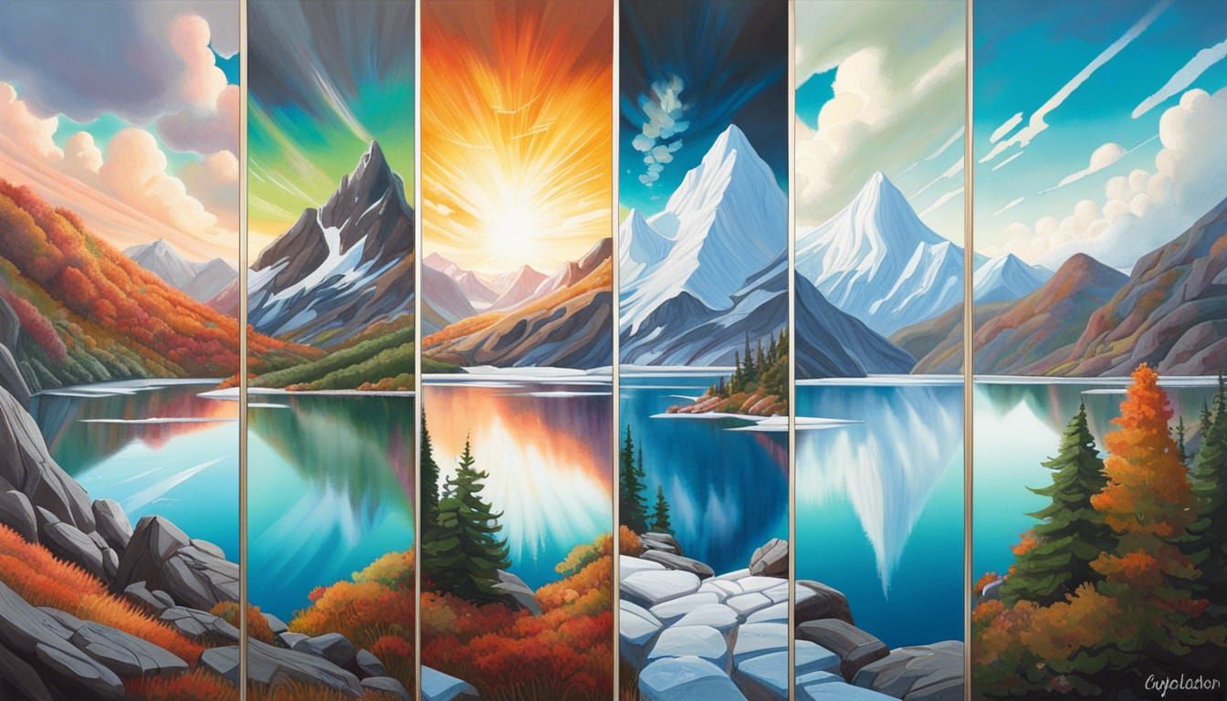 Seasons - AI Generated Artwork - NightCafe Creator