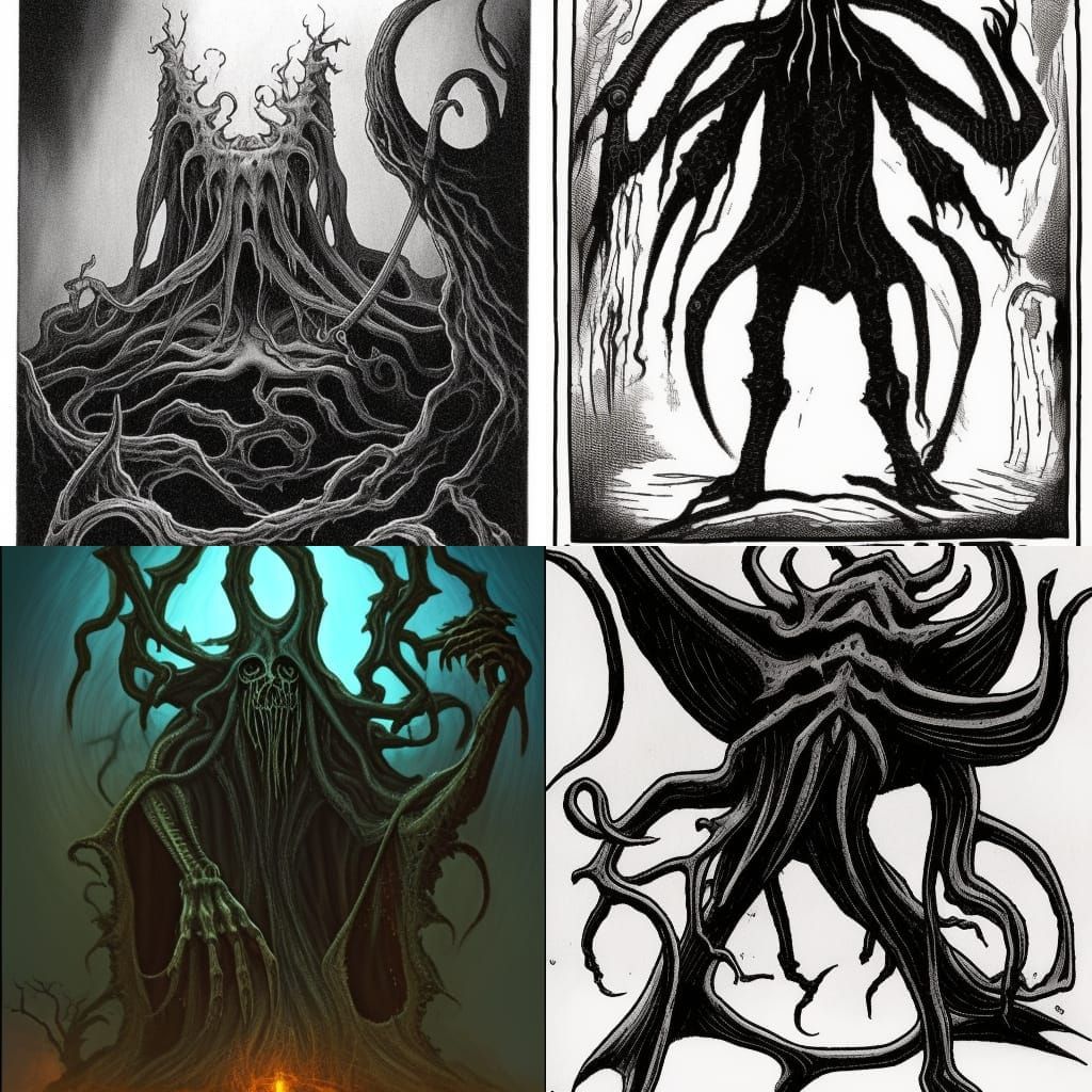 the ancient eldritch one - AI Generated Artwork - NightCafe Creator