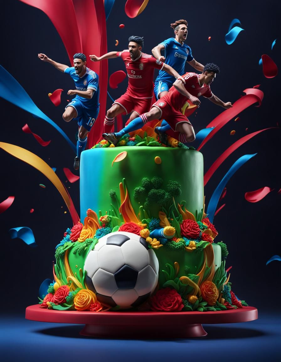 AI Cakes Ltd presents a cake for the football fanatic in the family ...