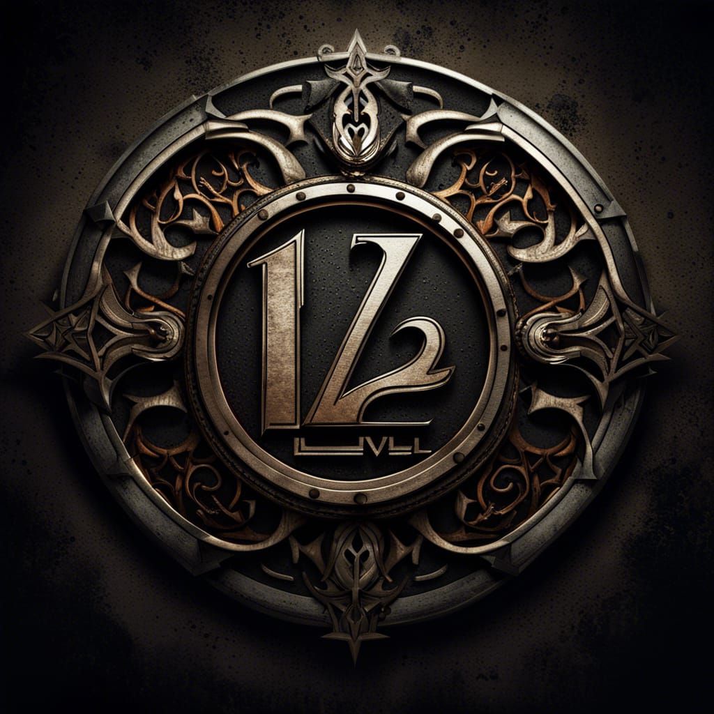 Heavey metal band called Level 12 Logo - AI Generated Artwork ...
