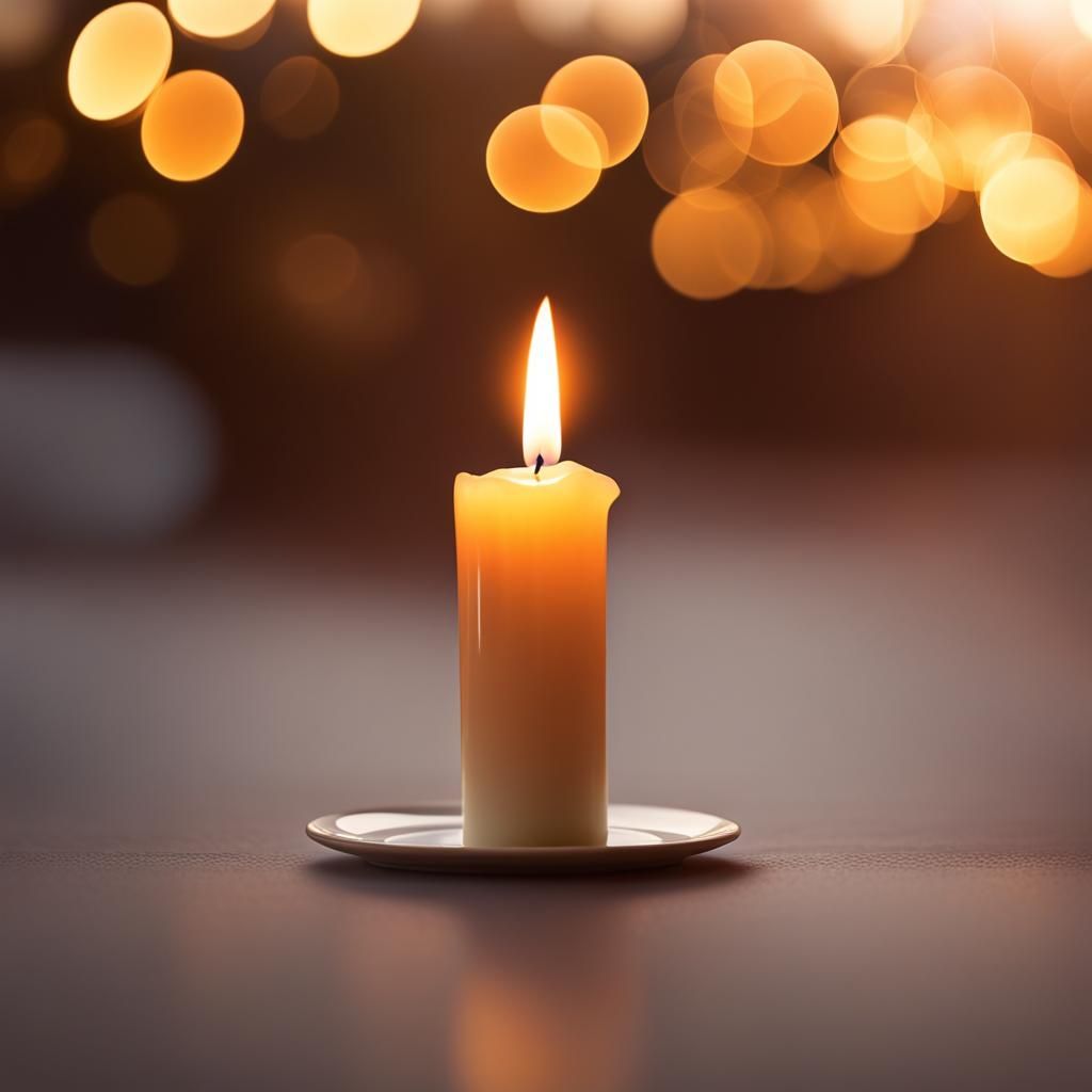 CANDLE - AI Generated Artwork - NightCafe Creator
