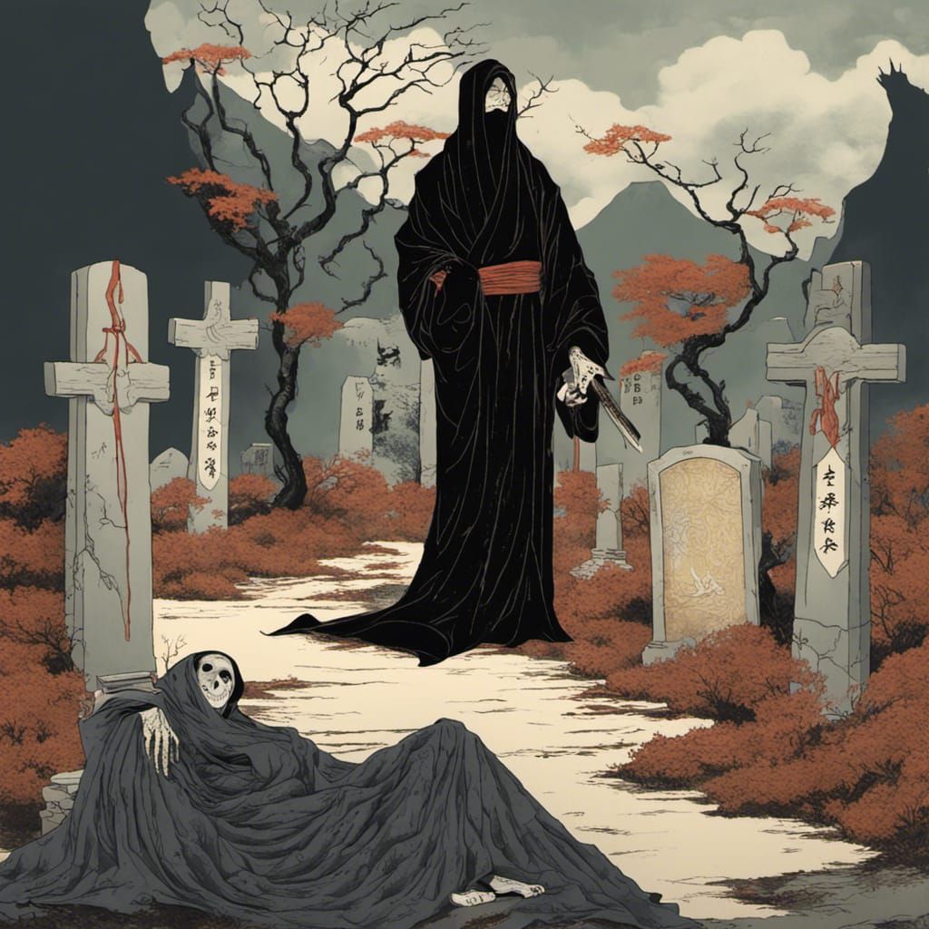 Graveyard - AI Generated Artwork - NightCafe Creator