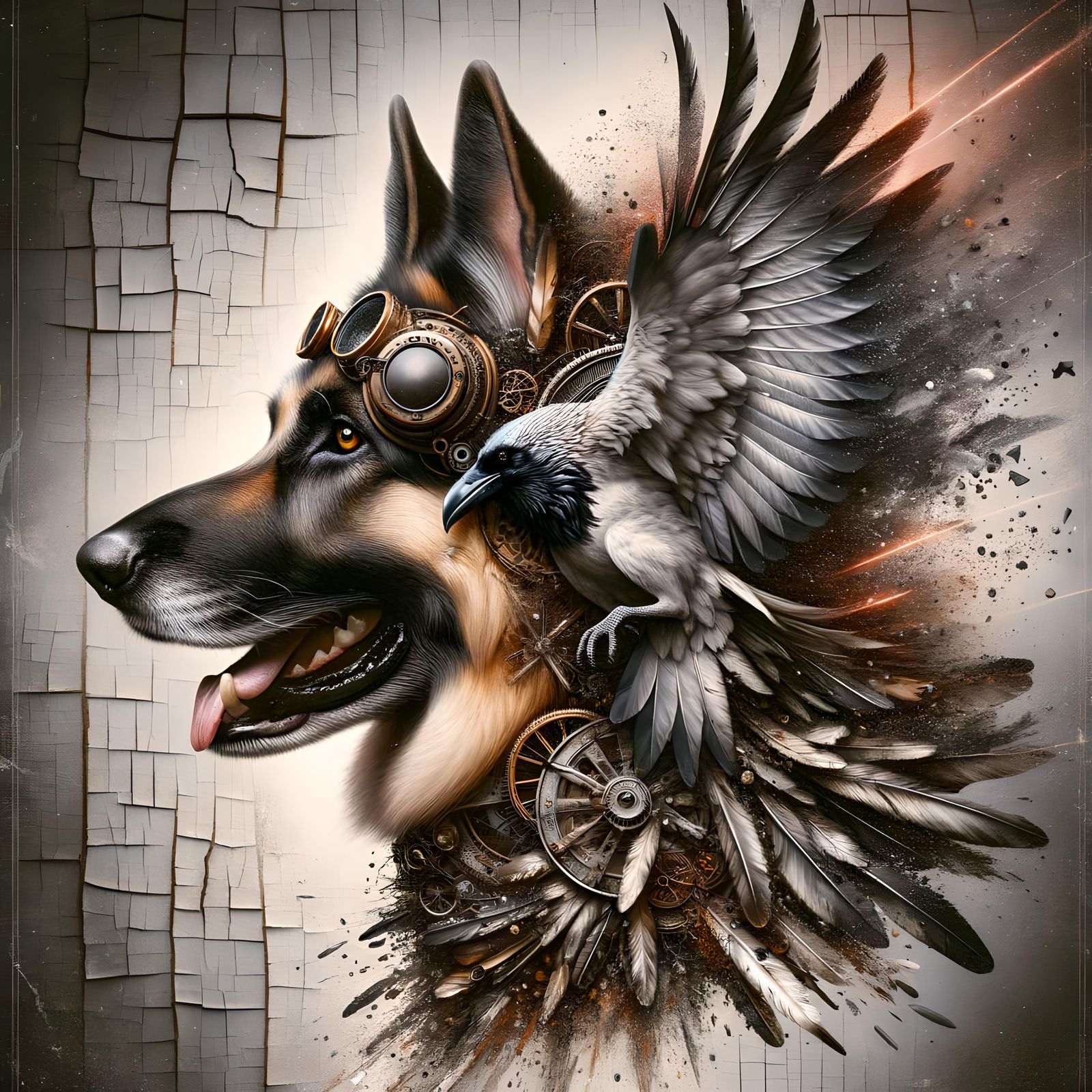 Clockwork Companions - AI Generated Artwork - NightCafe Creator