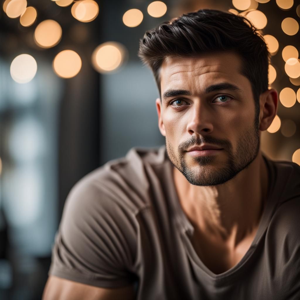 Perfect man - AI Generated Artwork - NightCafe Creator