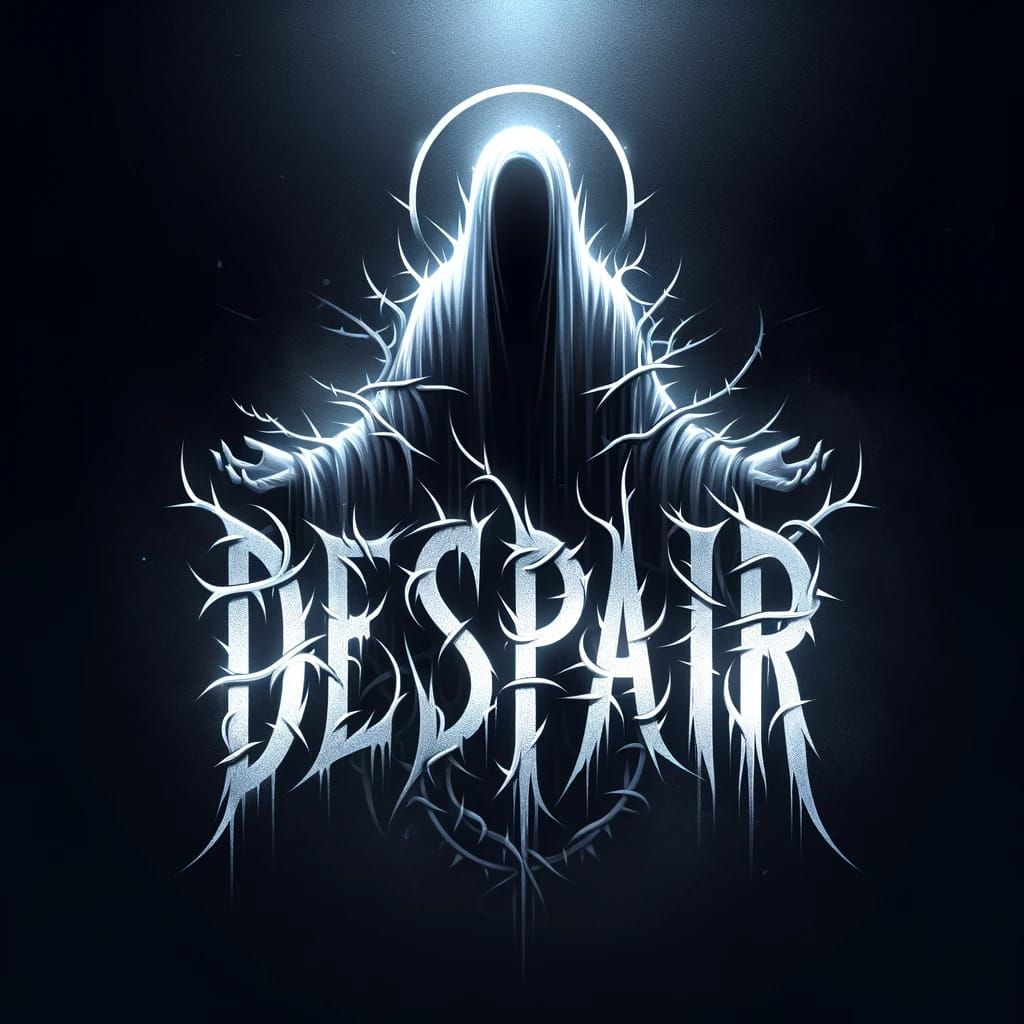 DESPAIR (Logo) - AI Generated Artwork - NightCafe Creator