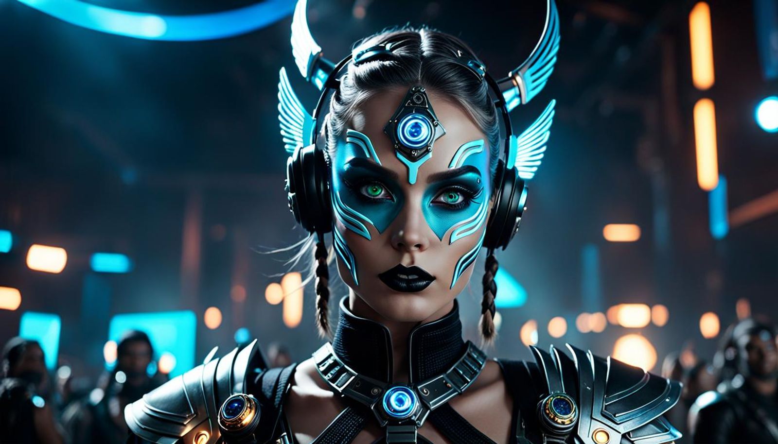 DJ Draugir-Valkyrie. - AI Generated Artwork - NightCafe Creator