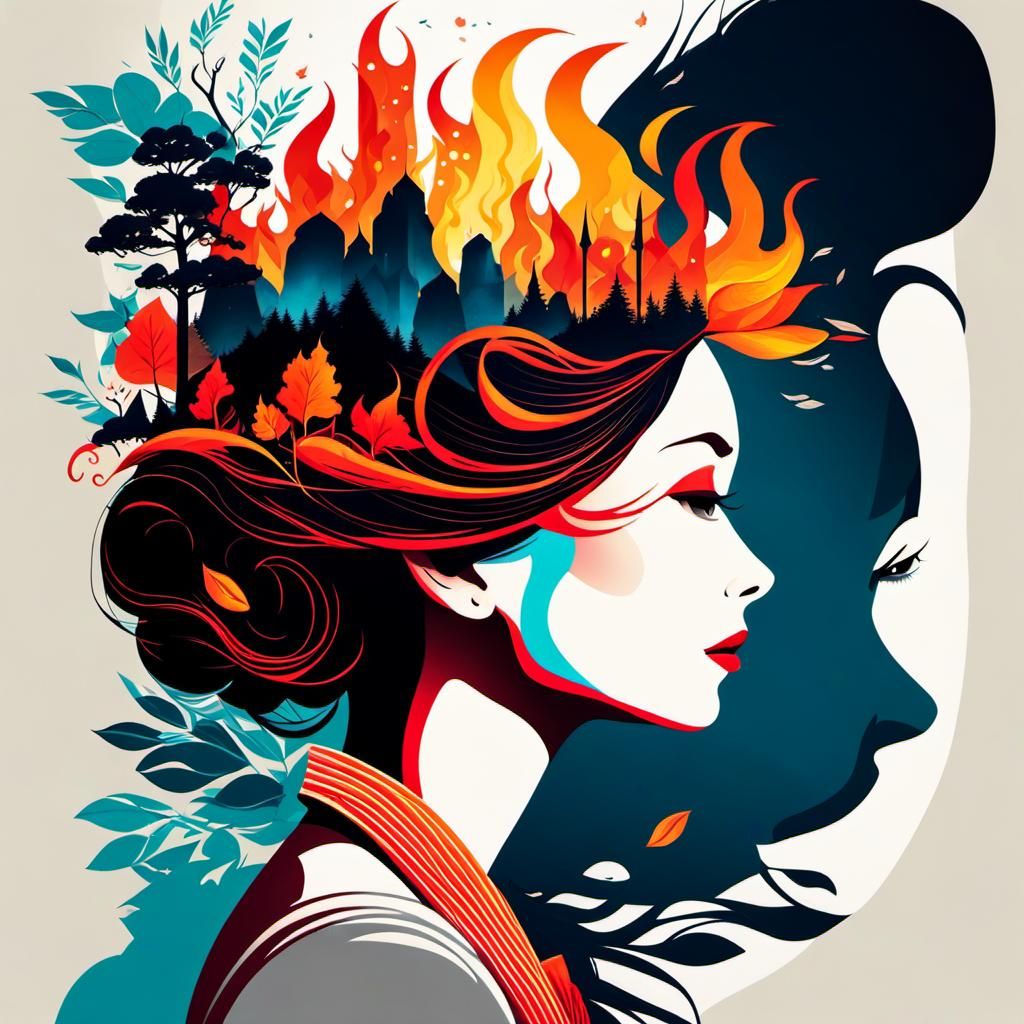 Flames - AI Generated Artwork - NightCafe Creator