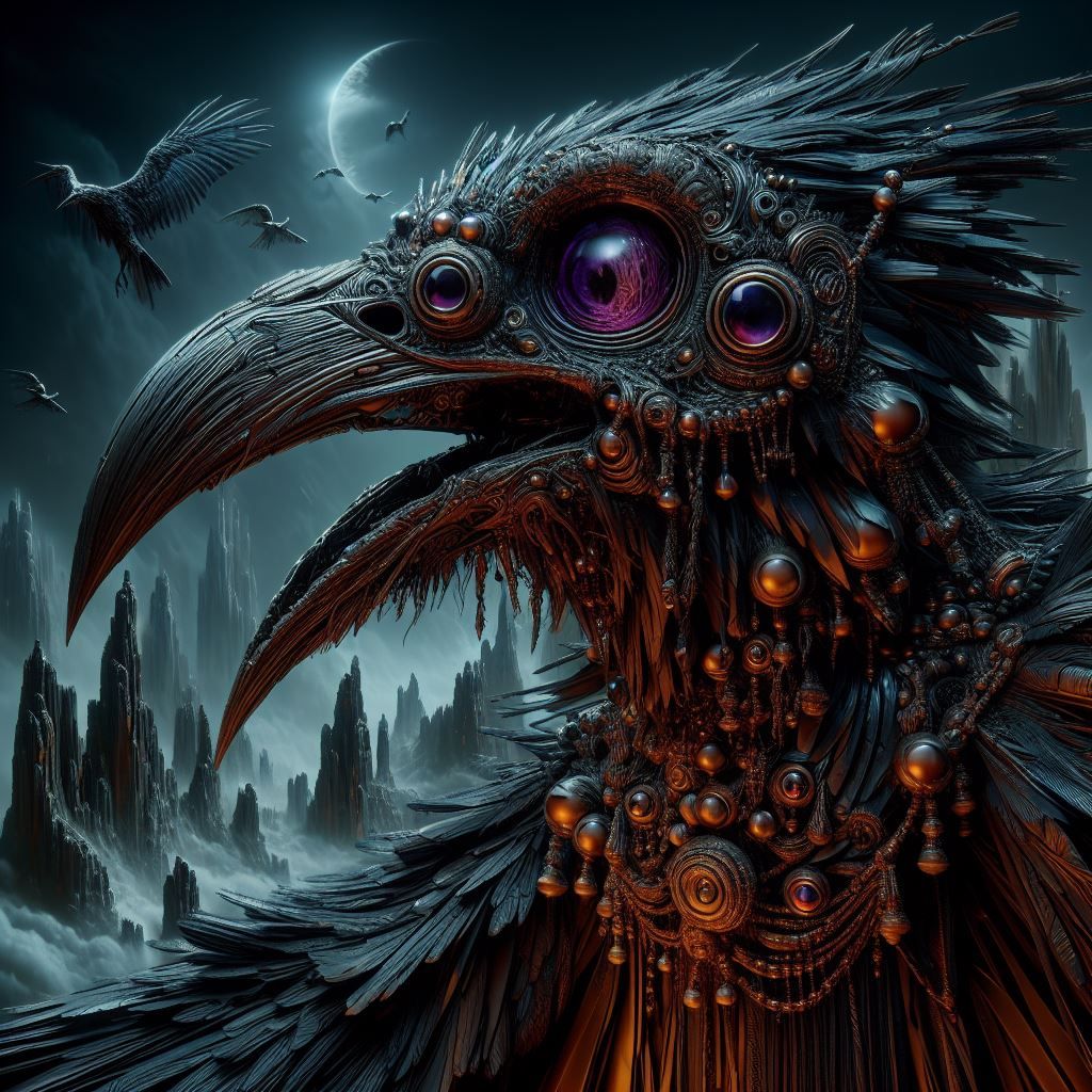 Dark Crystal Skeksis - AI Generated Artwork - NightCafe Creator