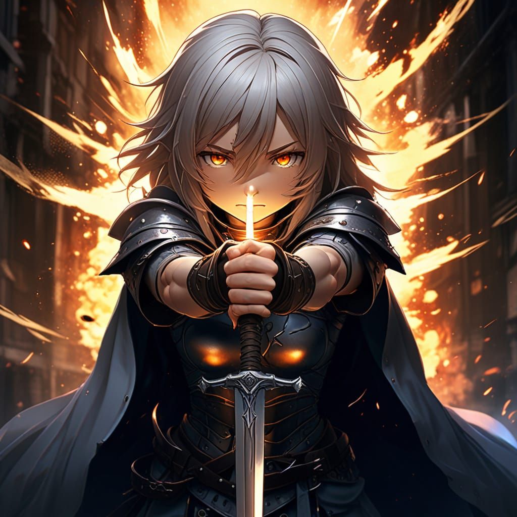 The Sword in the Stone...kind of. - Epic Anime Warrior Battl...