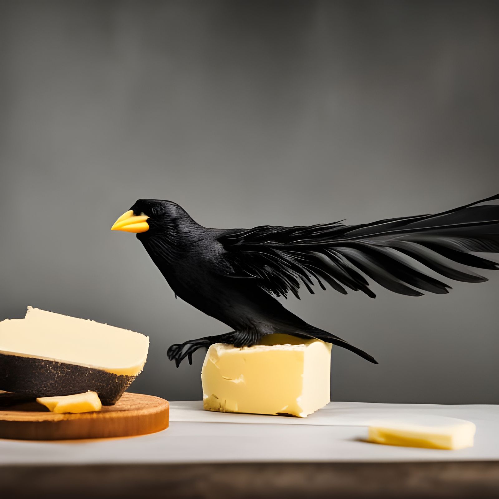 This Butter Is About To Fly - AI Generated Artwork - NightCafe Creator