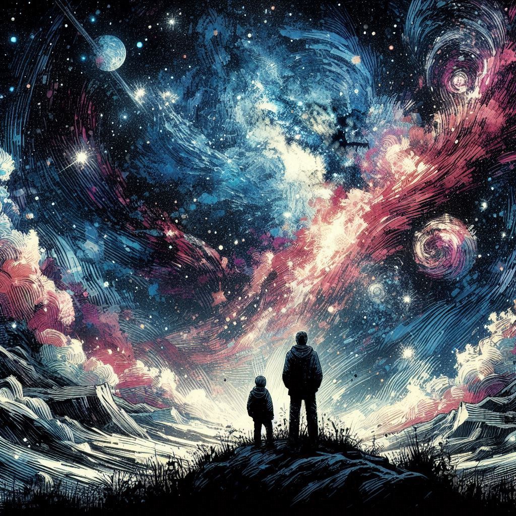 Cosmic Nights - AI Generated Artwork - NightCafe Creator