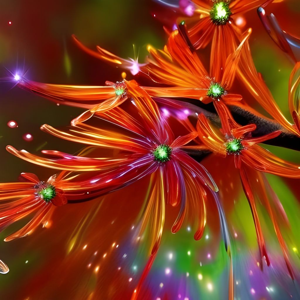 flowers - AI Generated Artwork - NightCafe Creator