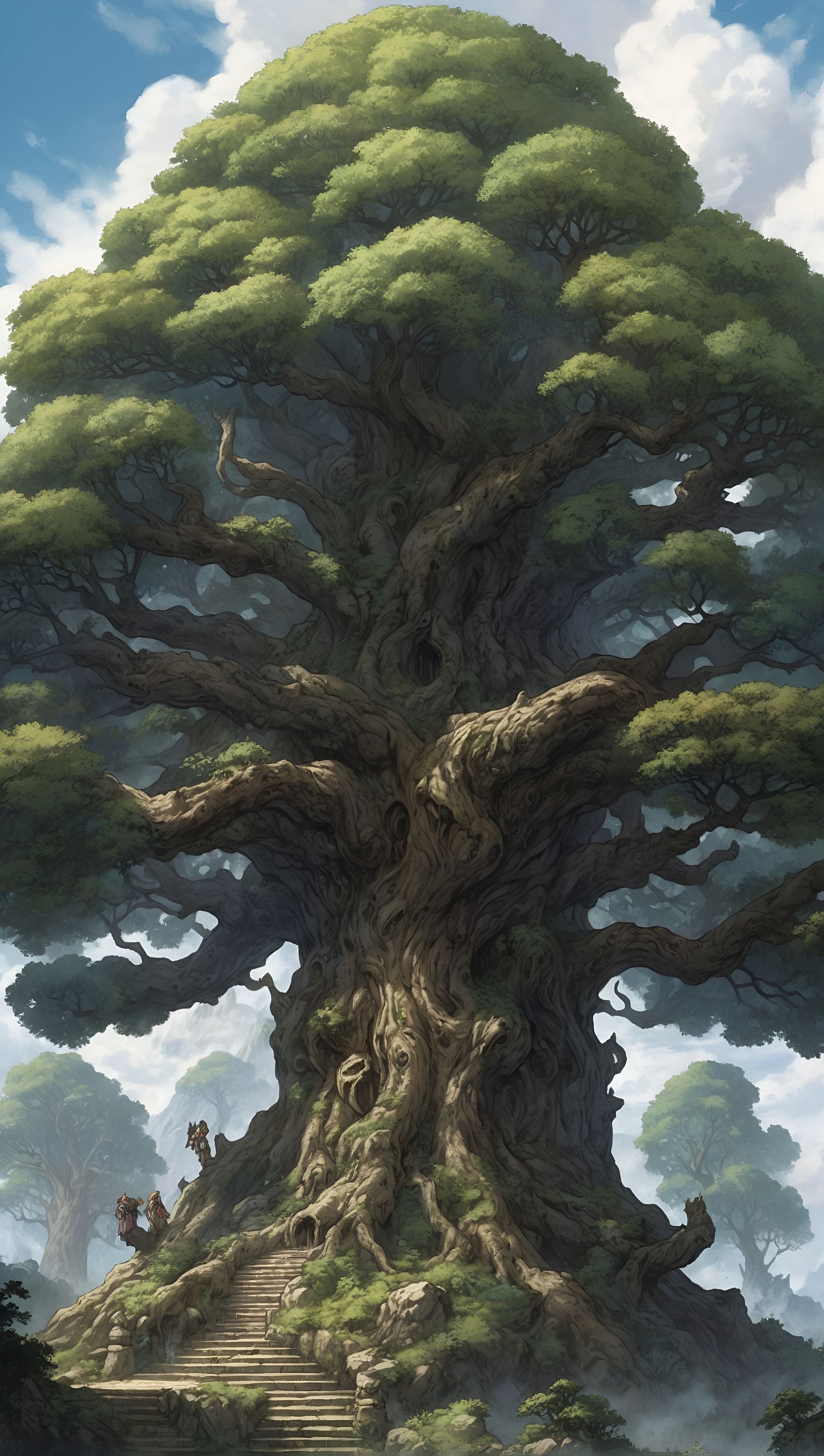 Genisis Tree - AI Generated Artwork - NightCafe Creator