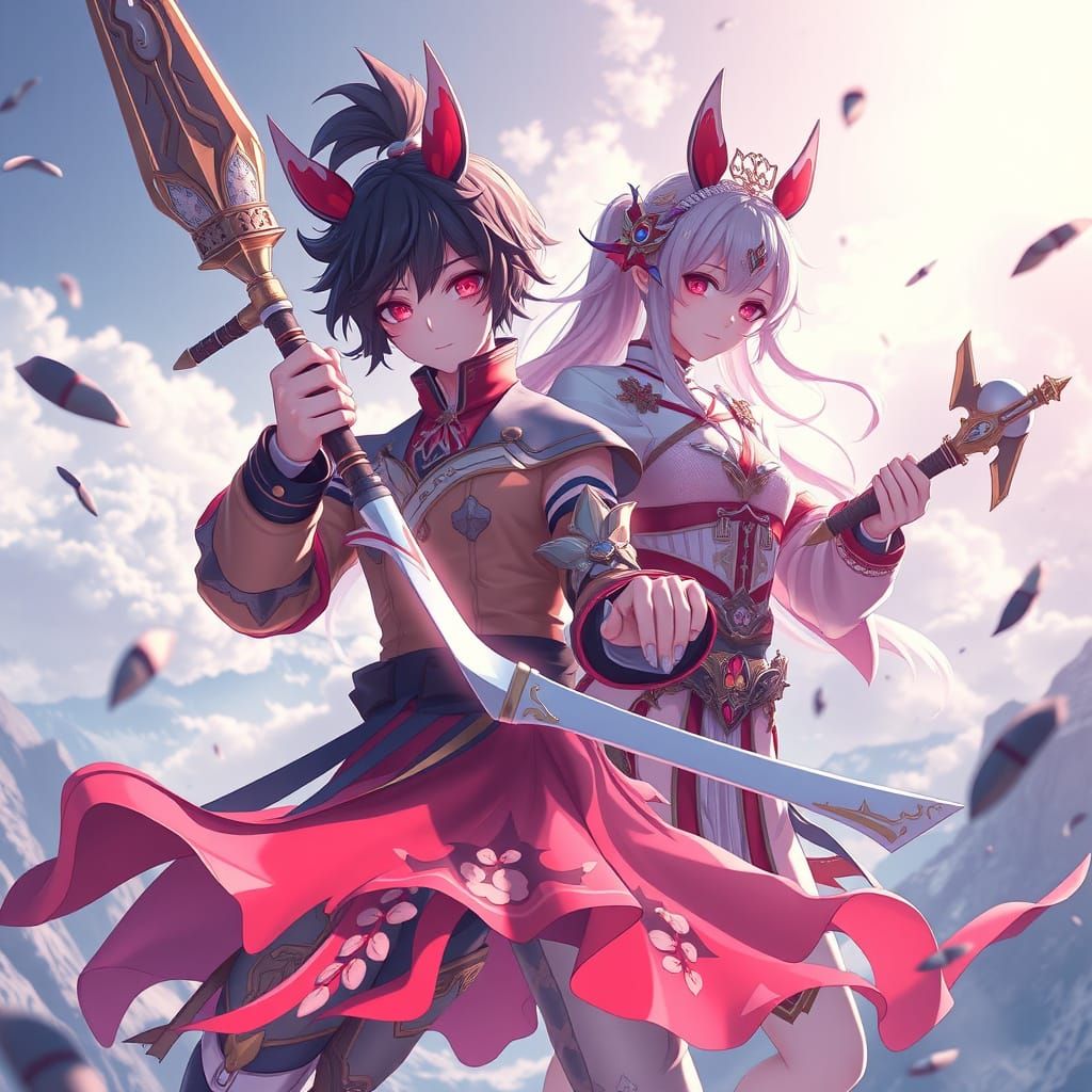 "Battle Belongs to the You" - Epic Anime Battle in Cyberpunk...