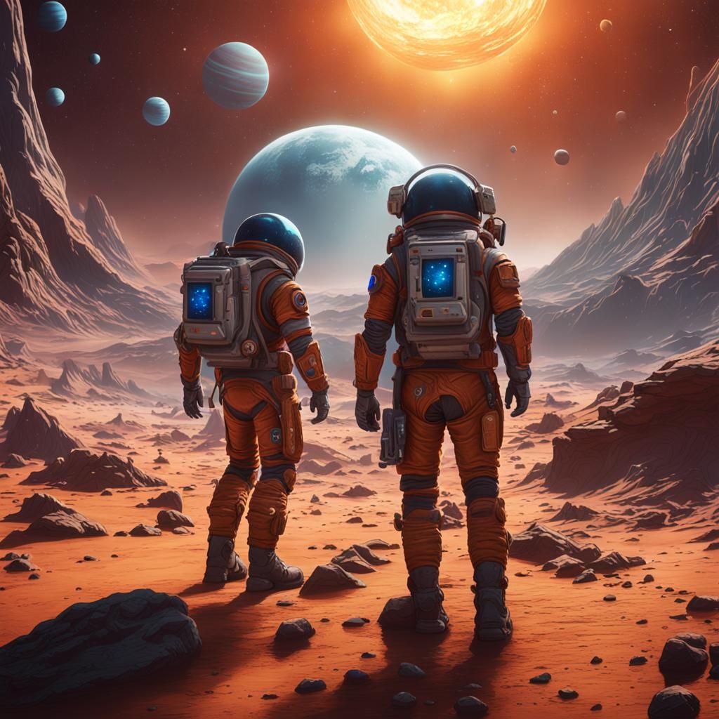 trapped in space - AI Generated Artwork - NightCafe Creator