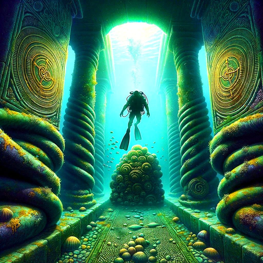 Approach to the Forgotten Altar - Submerged Altar Discovery:...