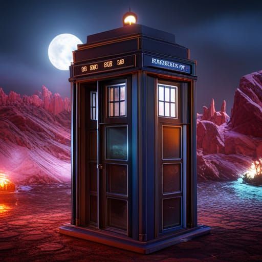 tardis - AI Generated Artwork - NightCafe Creator