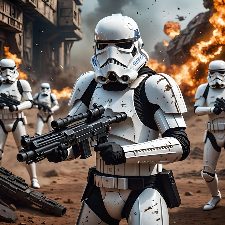 Star Wars stormtrooper - AI Generated Artwork - NightCafe Creator