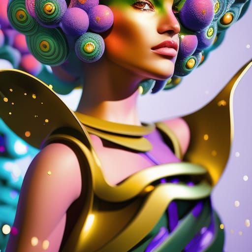 Digital fae folk - AI Generated Artwork - NightCafe Creator