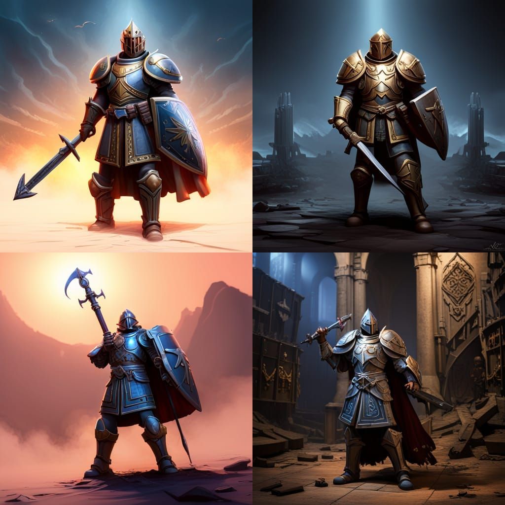 detailed, fantasy,knight - AI Generated Artwork - NightCafe Creator