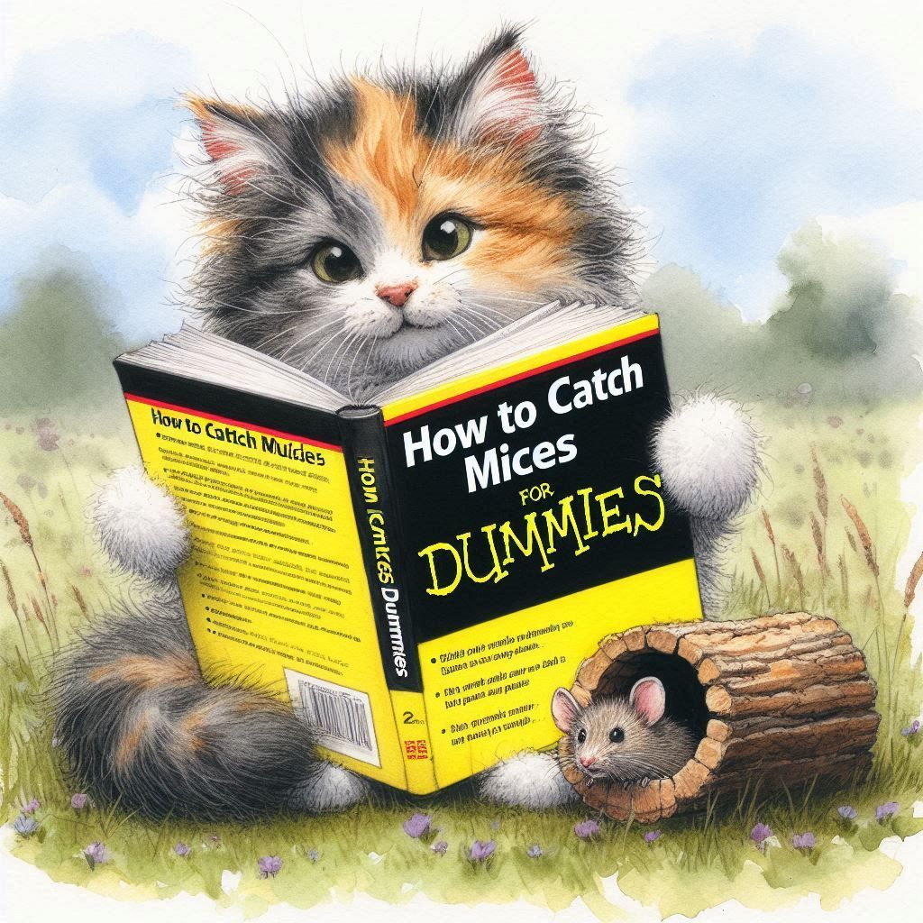 How to catch mice for Dummies - AI Generated Artwork - NightCafe Creator