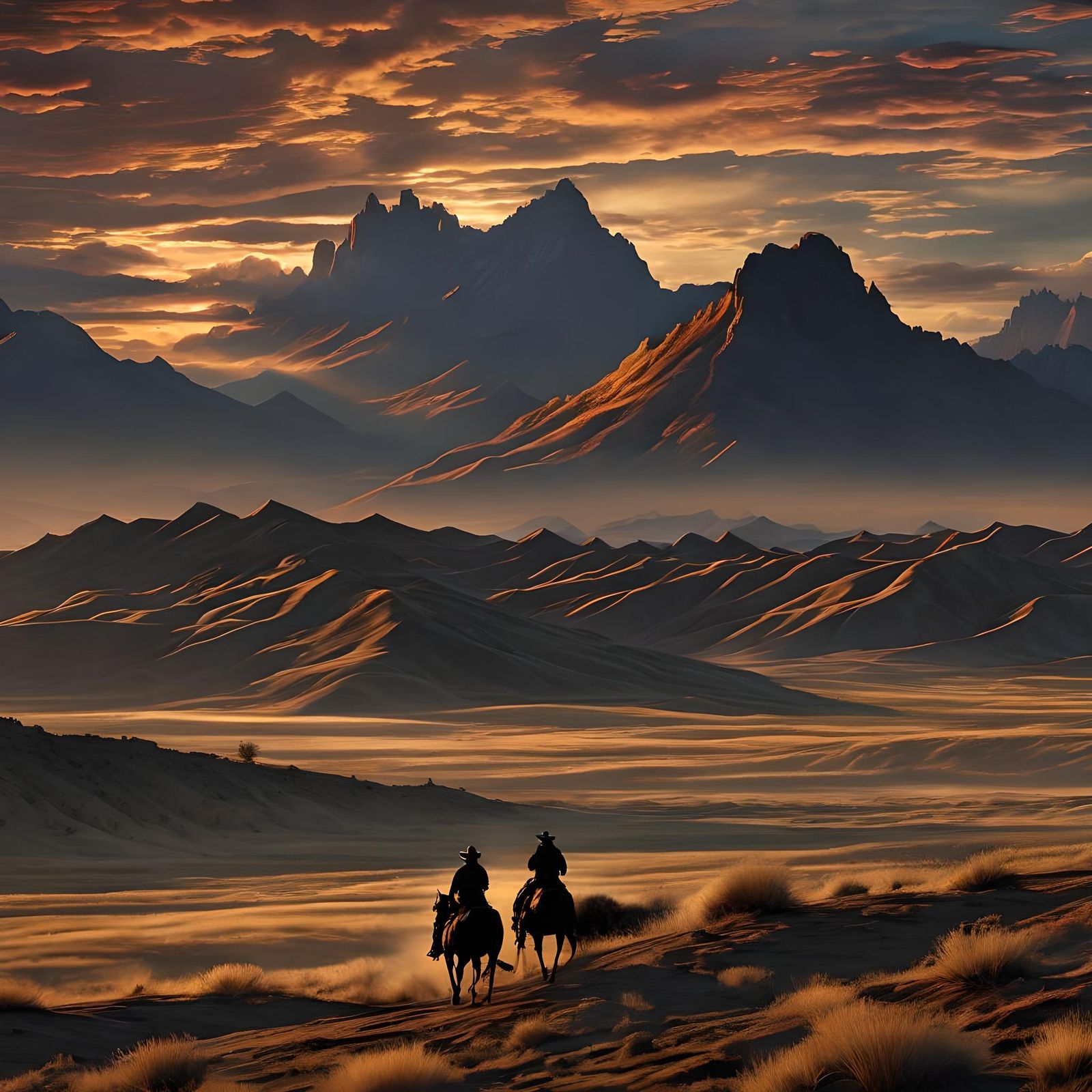 Journey to a boundless horizon - AI Generated Artwork - NightCafe Creator